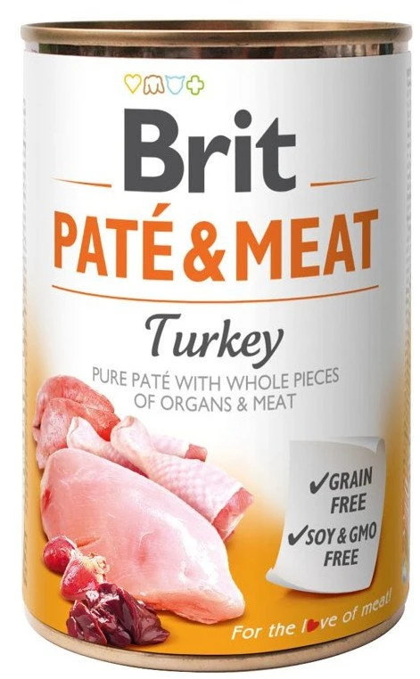 Brit Pate & Meat à La Dinde 400g X10 - Grande Vente Flash : Économisez ...